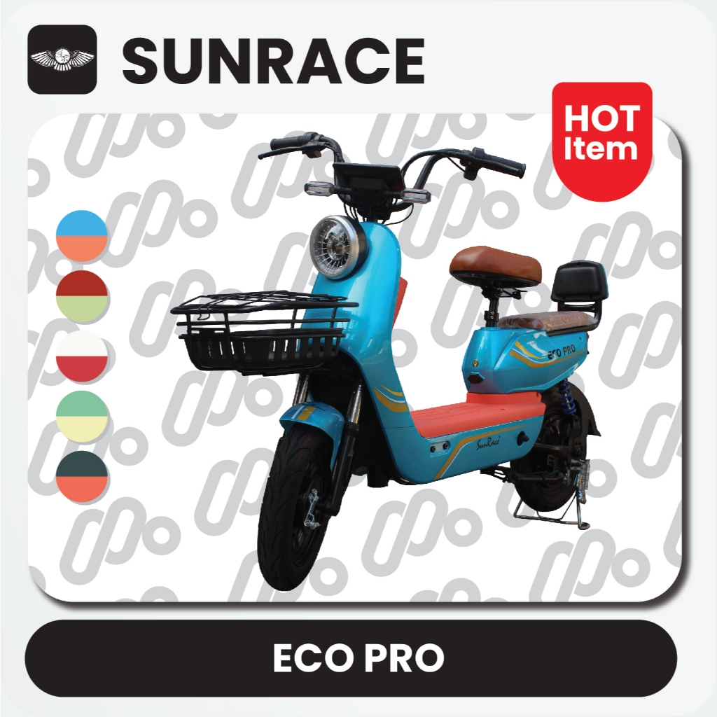 Jual Sepeda Listrik Sunrace Eco Pro 48V/12Ah 500Watt | Shopee Indonesia
