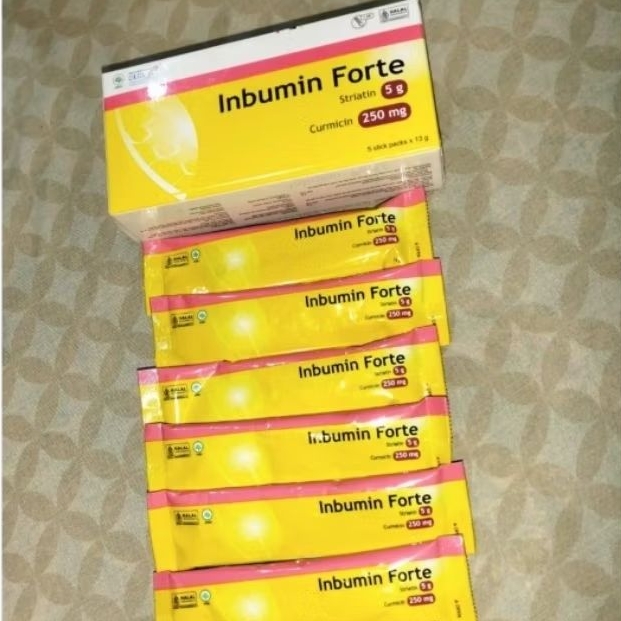 Jual INBUMIN FORTE SACHET ( EKSTRAK IKAN GABUS MEMPERCEPAT PENYEMBUHAN ...