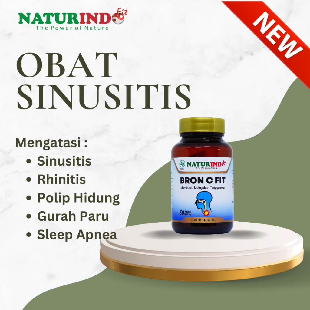 Jual Obat Sinusitis Polip Hidung Menahun Radang Dinding Sinus Berlendir ...
