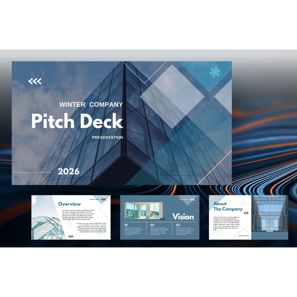 Jual Template Presentasi | Power Point | Company Profile | PPT | Winter | Siap Edit | Shopee ...