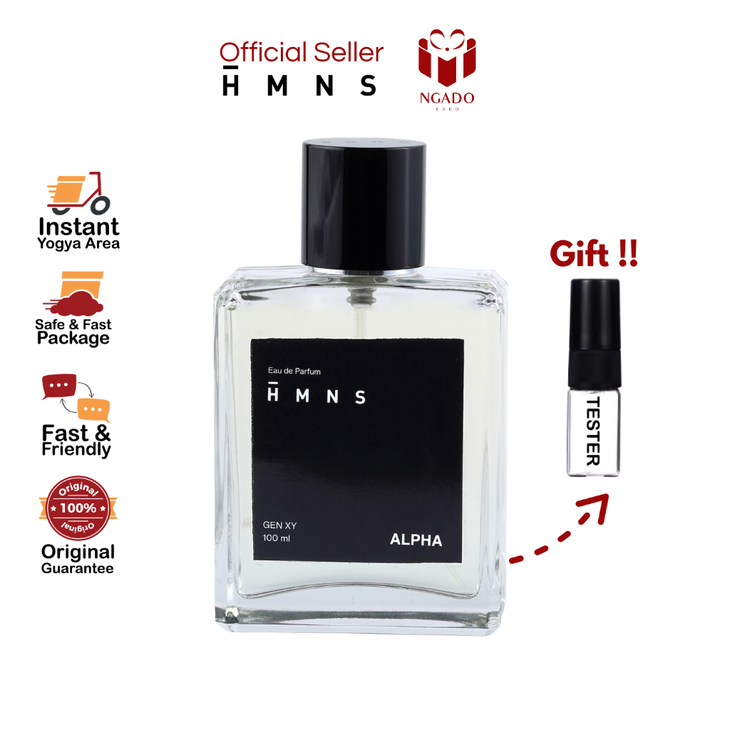 Jual HMNS Perfume Alpha 100ml Parfum EDP | Shopee Indonesia