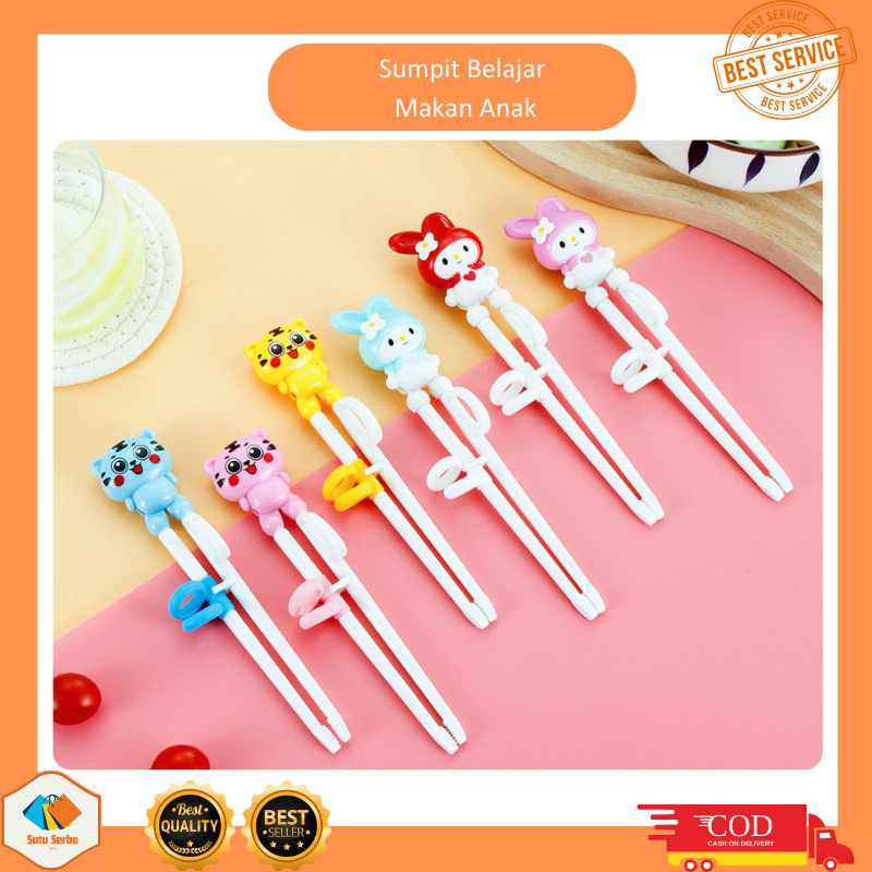 Jual B001 Sumpit Belajar Makan Anak Chopstick Baby Training Sumpit Anak ...