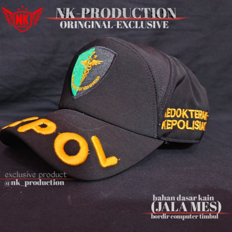 Jual TOPI DOKPOL || EXCLUSIVE PRODUCT CV. KARSTEK | Shopee Indonesia