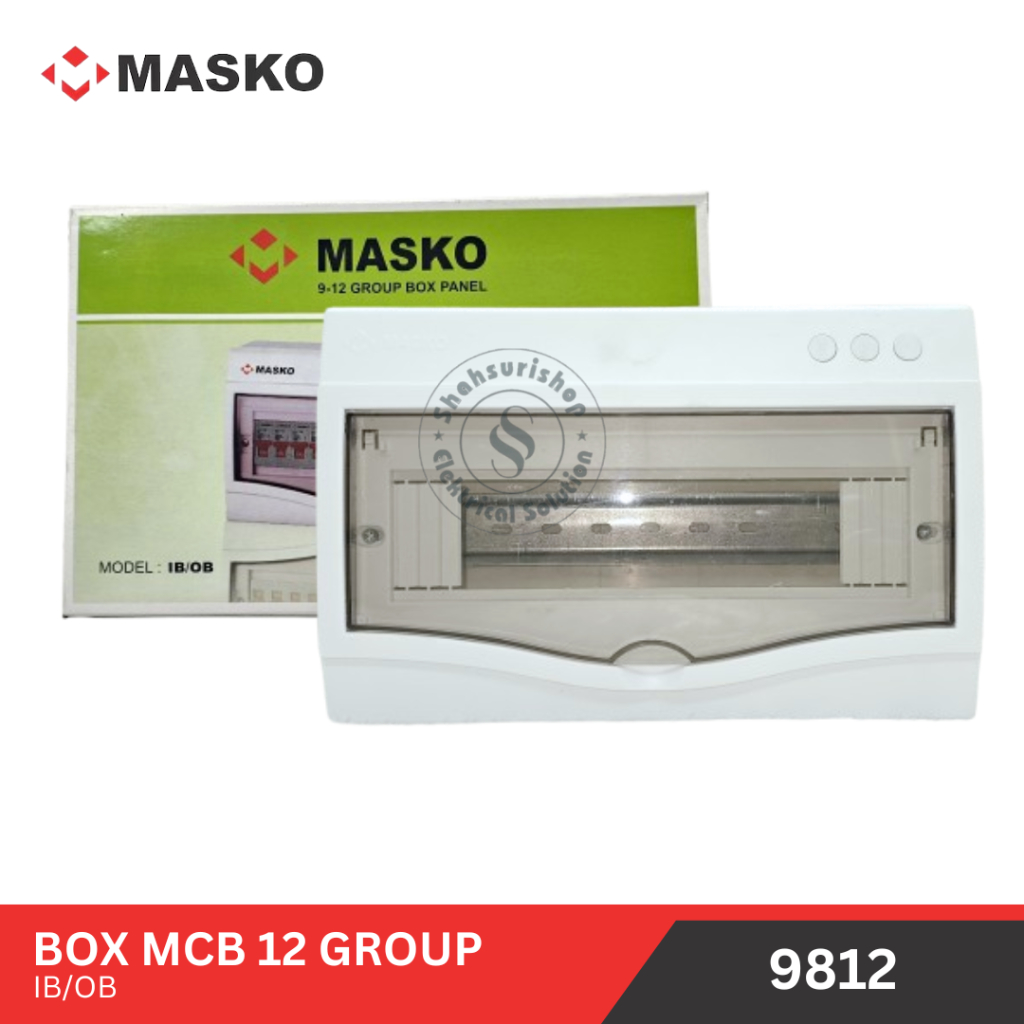 Jual BOX MCB 12 GRUB IB / OB MERK MASKO INBOW OUTBOW TERMINAL KUNINGAN ...