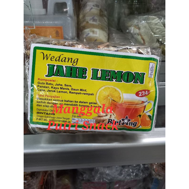 Jual WEDANG JAHE LEMON KHAS SOLO | Shopee Indonesia