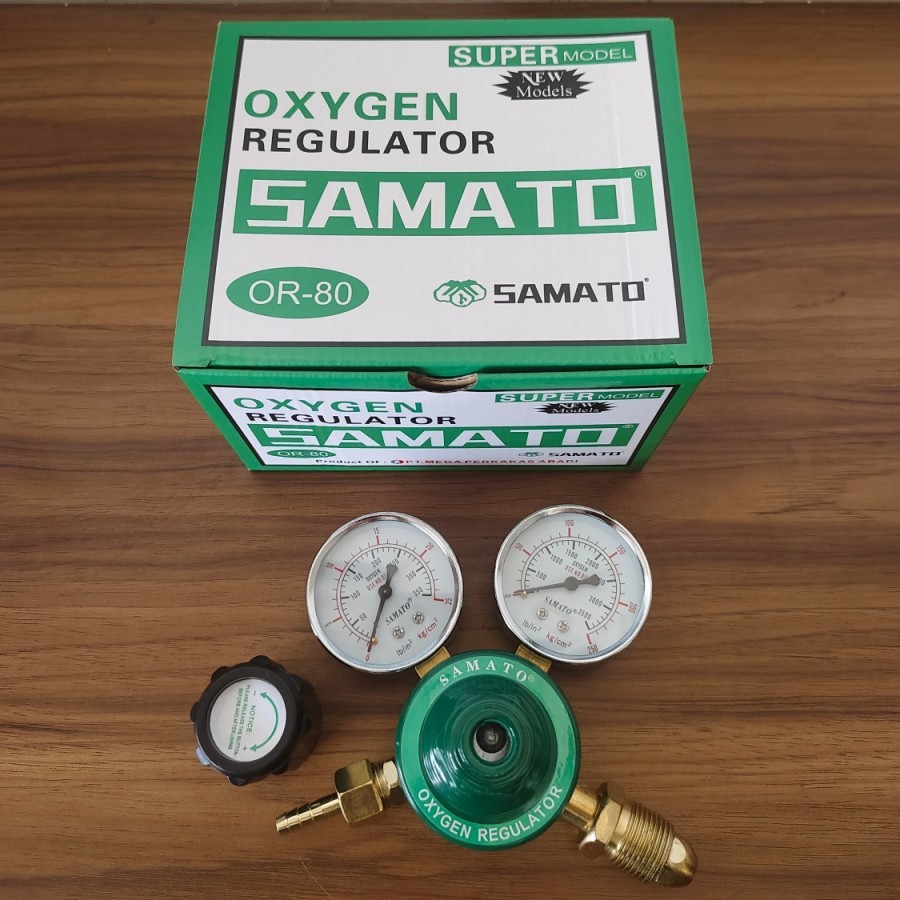 Jual Regulator Oxygen Regulator Las Oksigen Tabung Las O2 New Model ...
