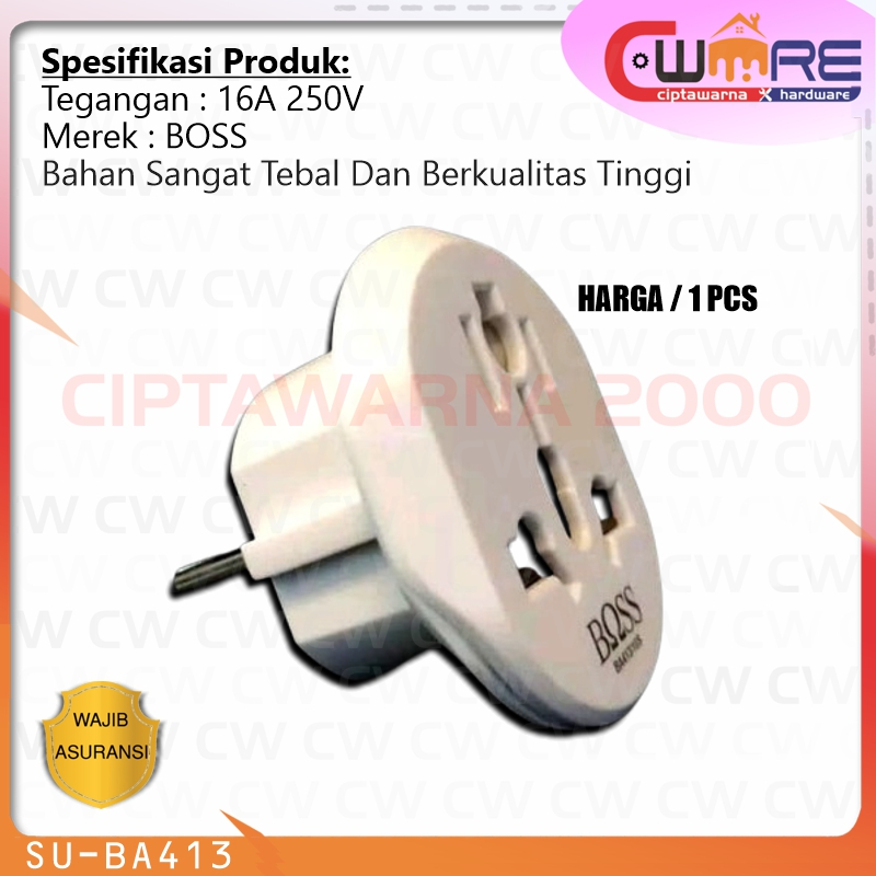 Jual Over Steker Universal Multi Plug Power Socket Travel Adaptor ...