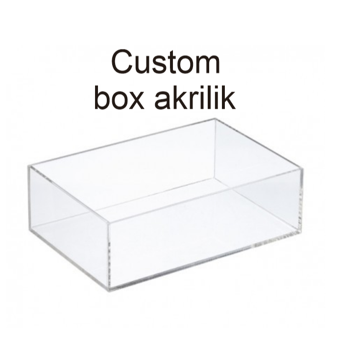 Jual BOX AKRILIK CUSTOM / KOTAK AKRILIK / DIECAST / DISPLAY ACTION ...