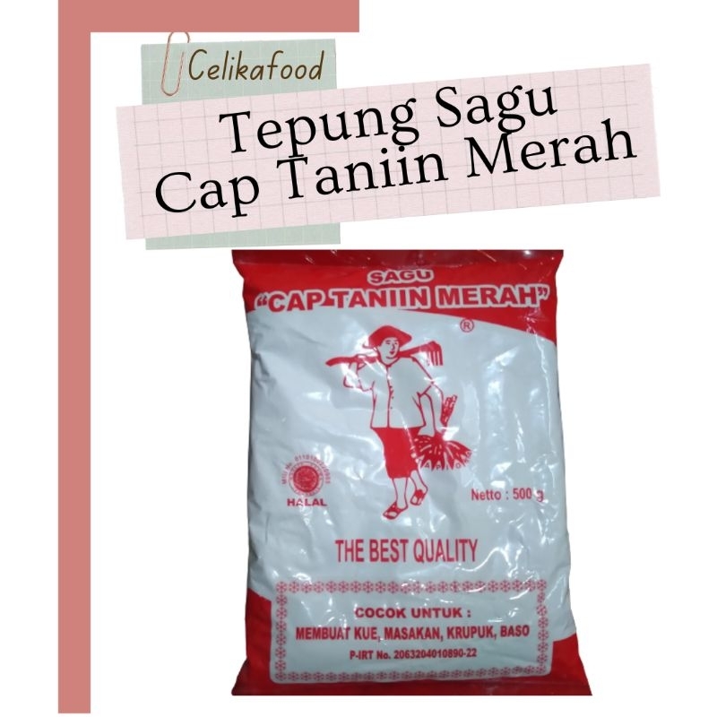 Jual Tepung Sagu Cap Tani 500gr Taniin Merah Flour Bakso | Shopee Indonesia