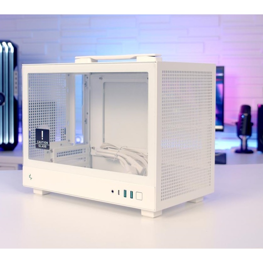 Jual Casing PC Deepcool CH160 - Untuk Mini-ITX, Tempered Glass, Tanpa ...