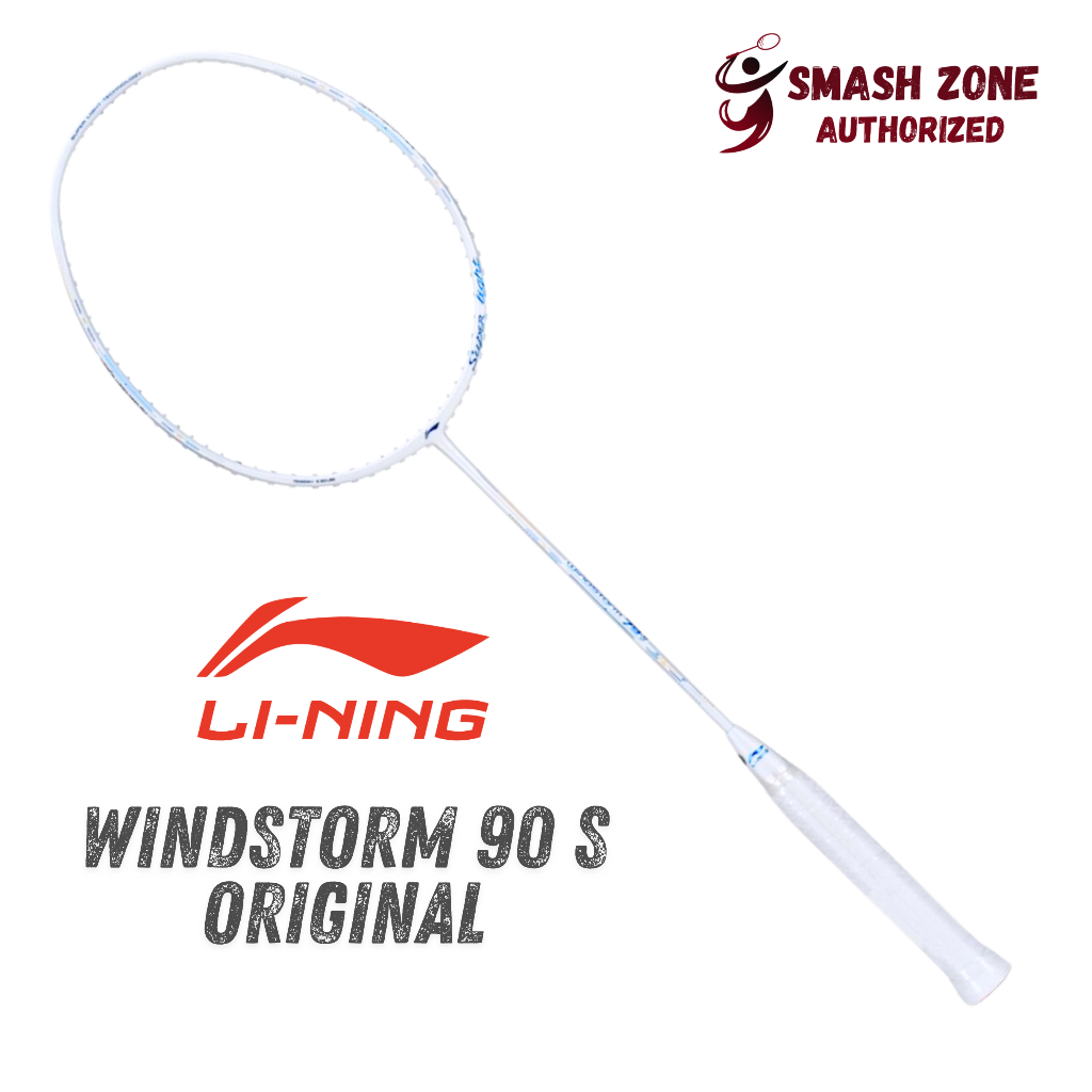 Jual Raket Badminton Li-Ning Windstorm 79S Original 30 Lbs 79 Gram G6 ...