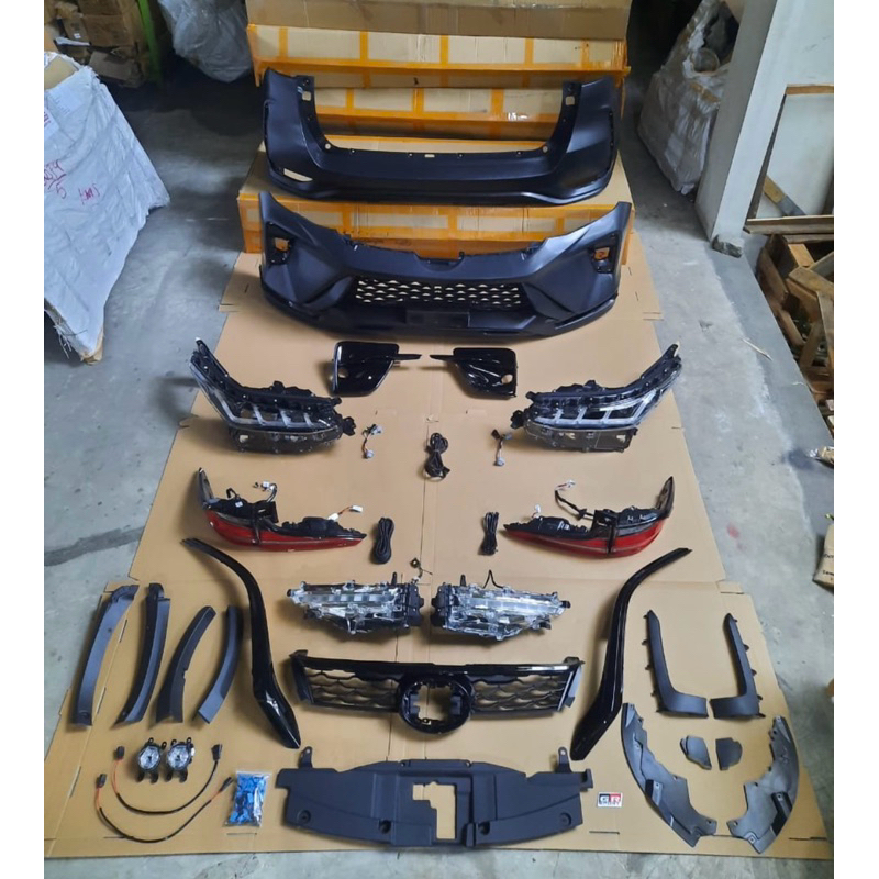 Jual fortuner legender complete body kit legender GR | Shopee Indonesia