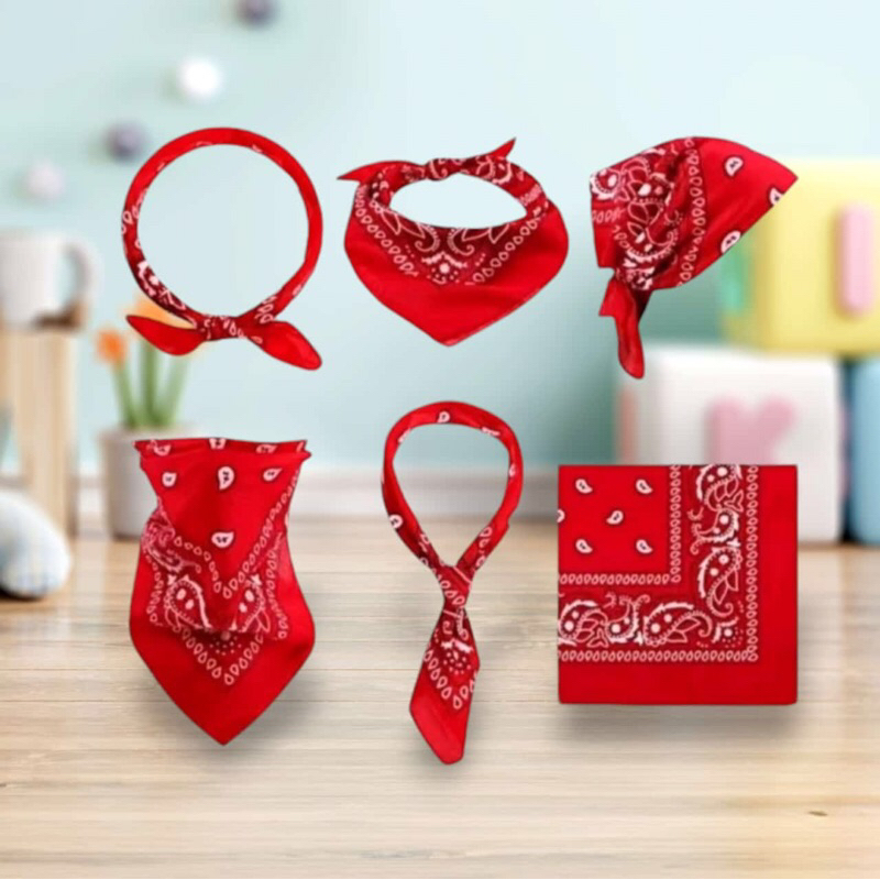 Jual Masker Slayer Bandana Multifungsi Handband Size 55x55cm Termurah ...