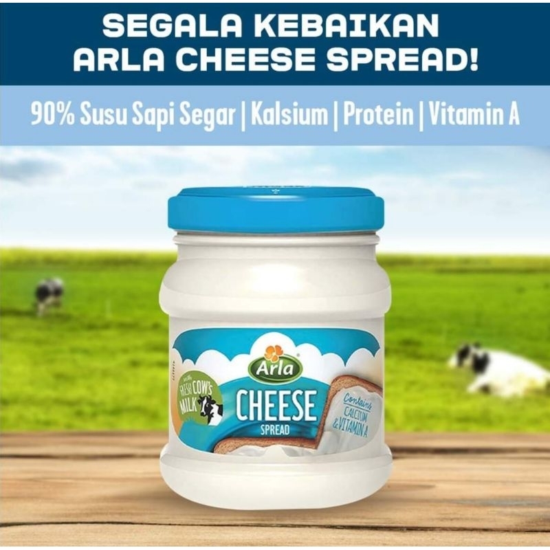 Jual Arla cheese spread 140g Arla cream cheese | Shopee Indonesia