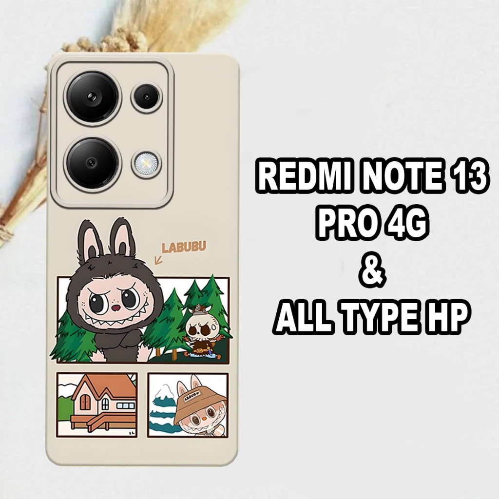 Jual (KS28) Softcase karet untuk REDMI NOTE 13 PRO 4G 2024 Motif gambar ...