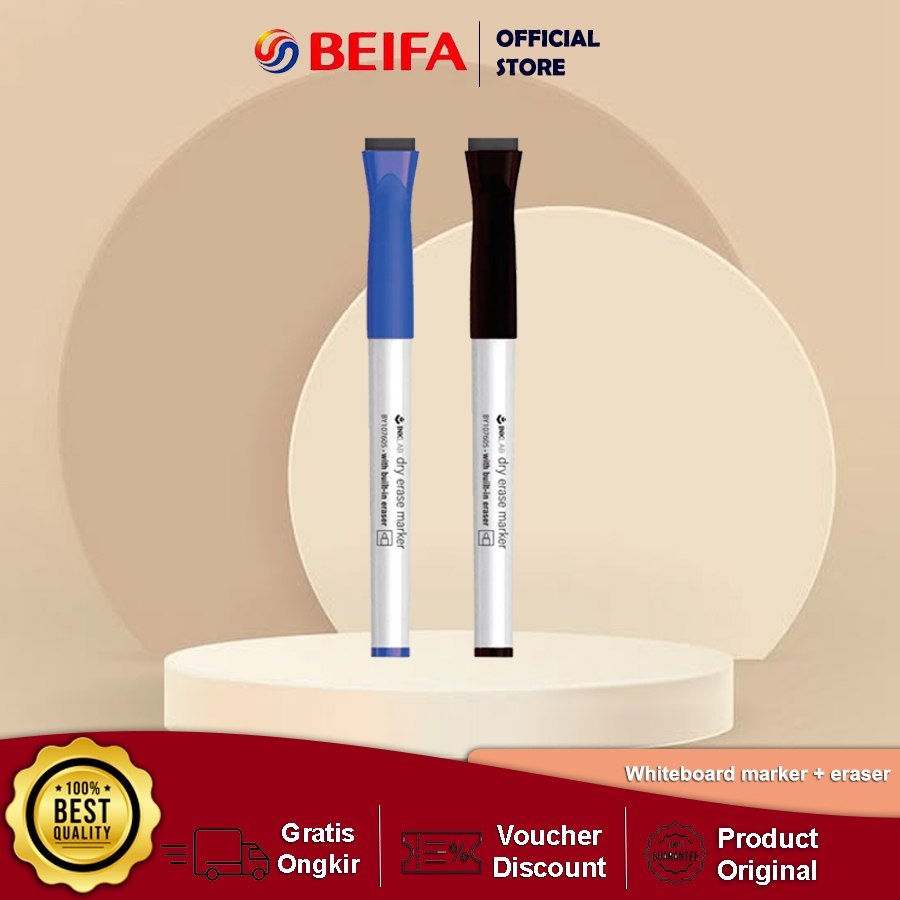 Jual Beifa Whiteboard Marker / Dry Eraser / Spidol Papan Tulis Ujung ...
