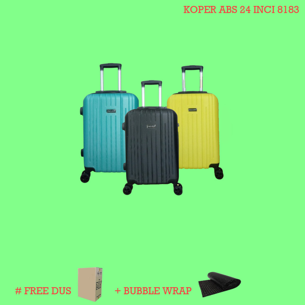 Jual Koper Hardcase Polo Louis 24 Inch 8183 FREE DUS + BUBBLE | Shopee ...