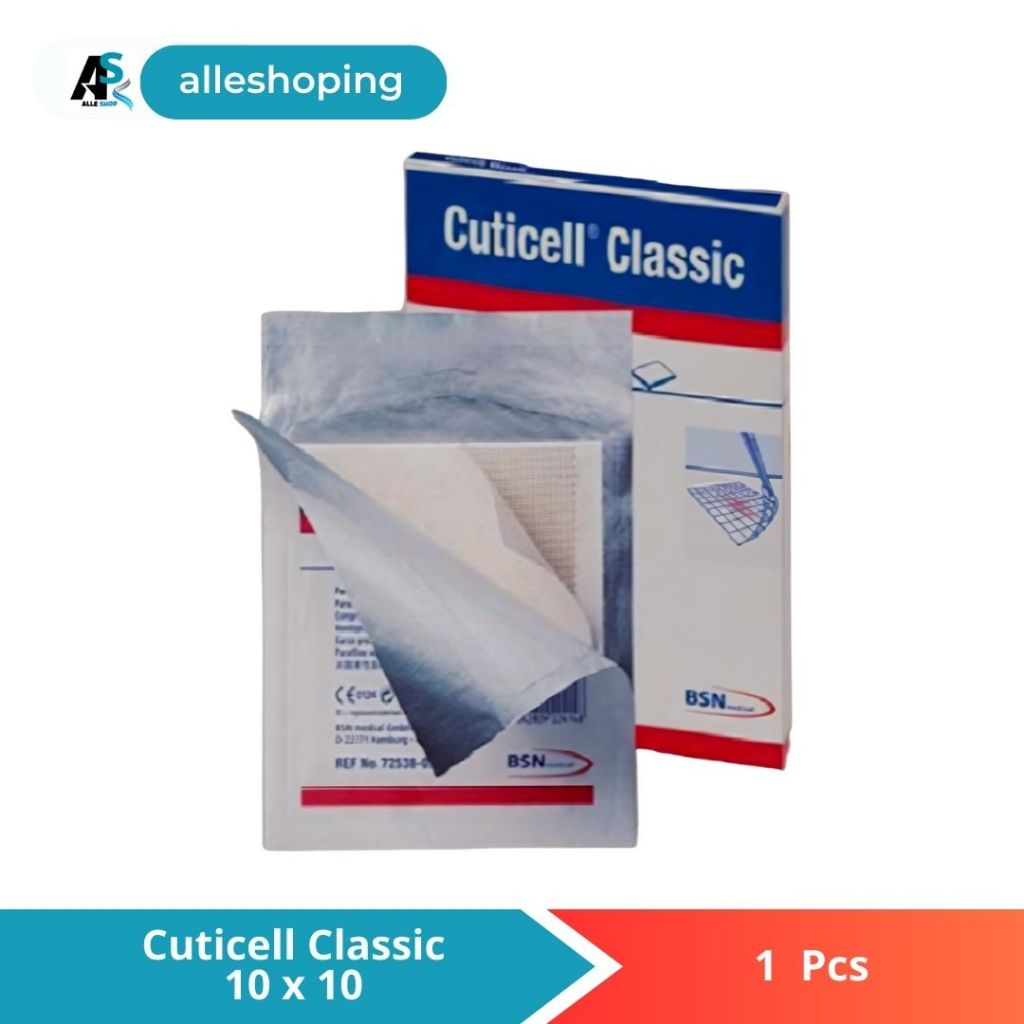 Jual Cuticell classic 10 cm x 10 cm Parrafin dressing / Penutup Luka ...