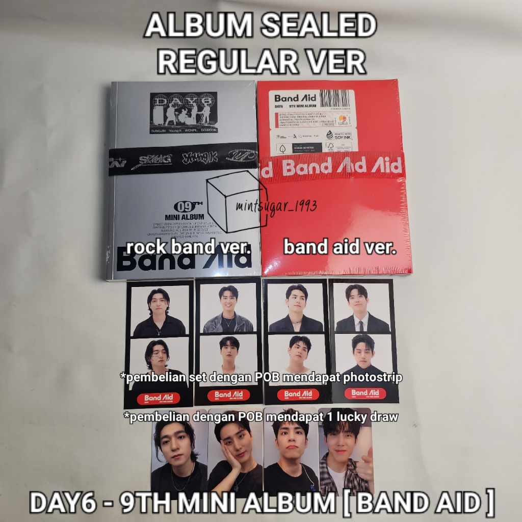 Jual [ READY STOCK | SEALED NEW OFFICIAL ] DAY6 - 9TH MINI ALBUM [ BAND ...