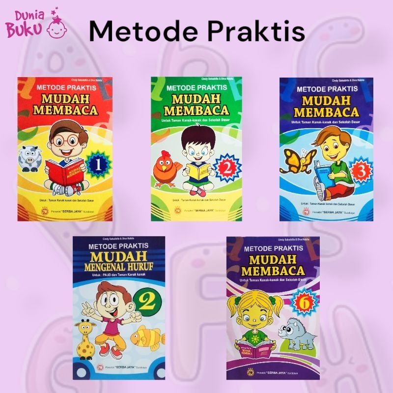 Jual Metode Praktis Mudah Membaca - Metode Praktis Mudah Mengenal Huruf ...