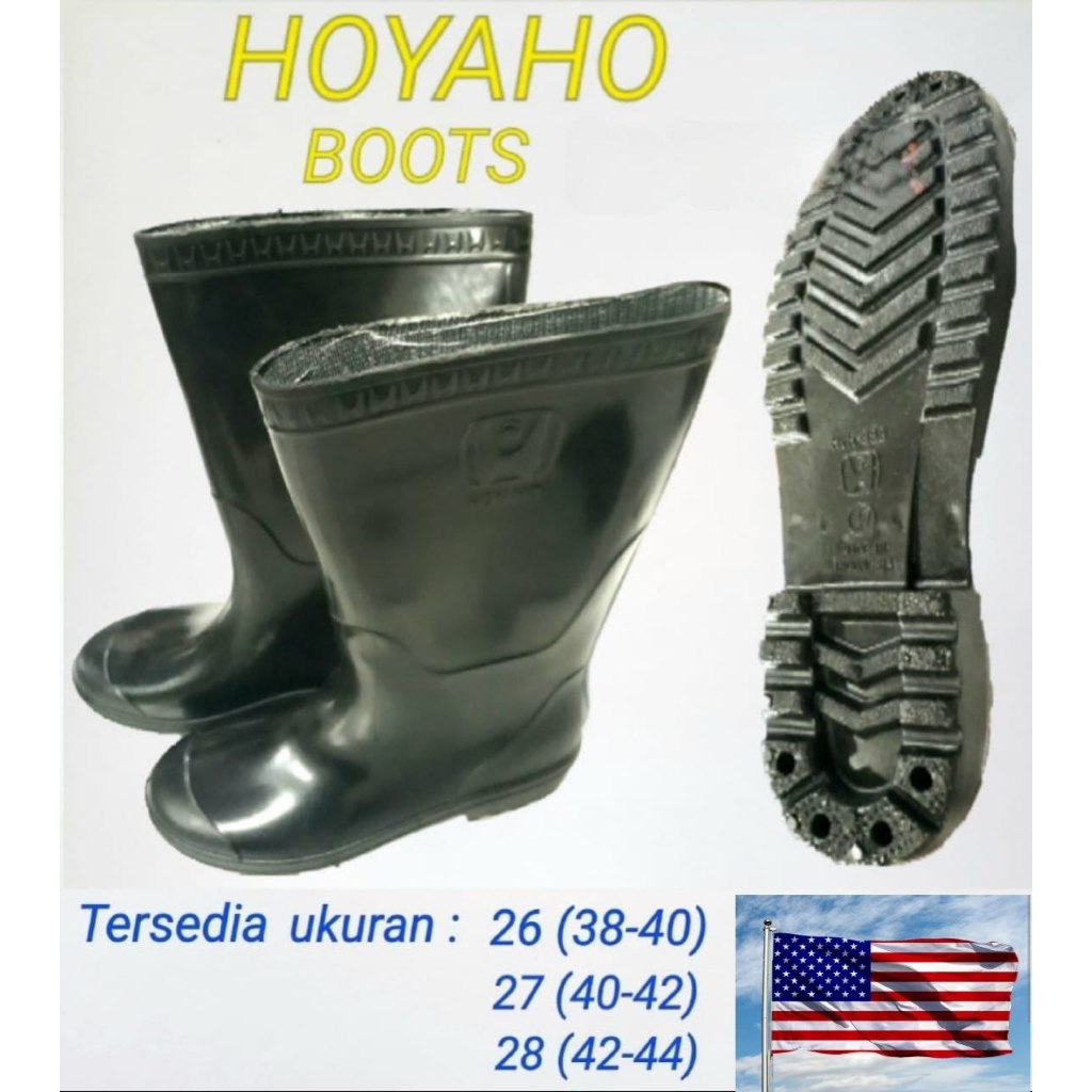 Jual Sepatu Boot Petani Perkebunan Mancing Nelayan Rawa Original Hoyaho ...