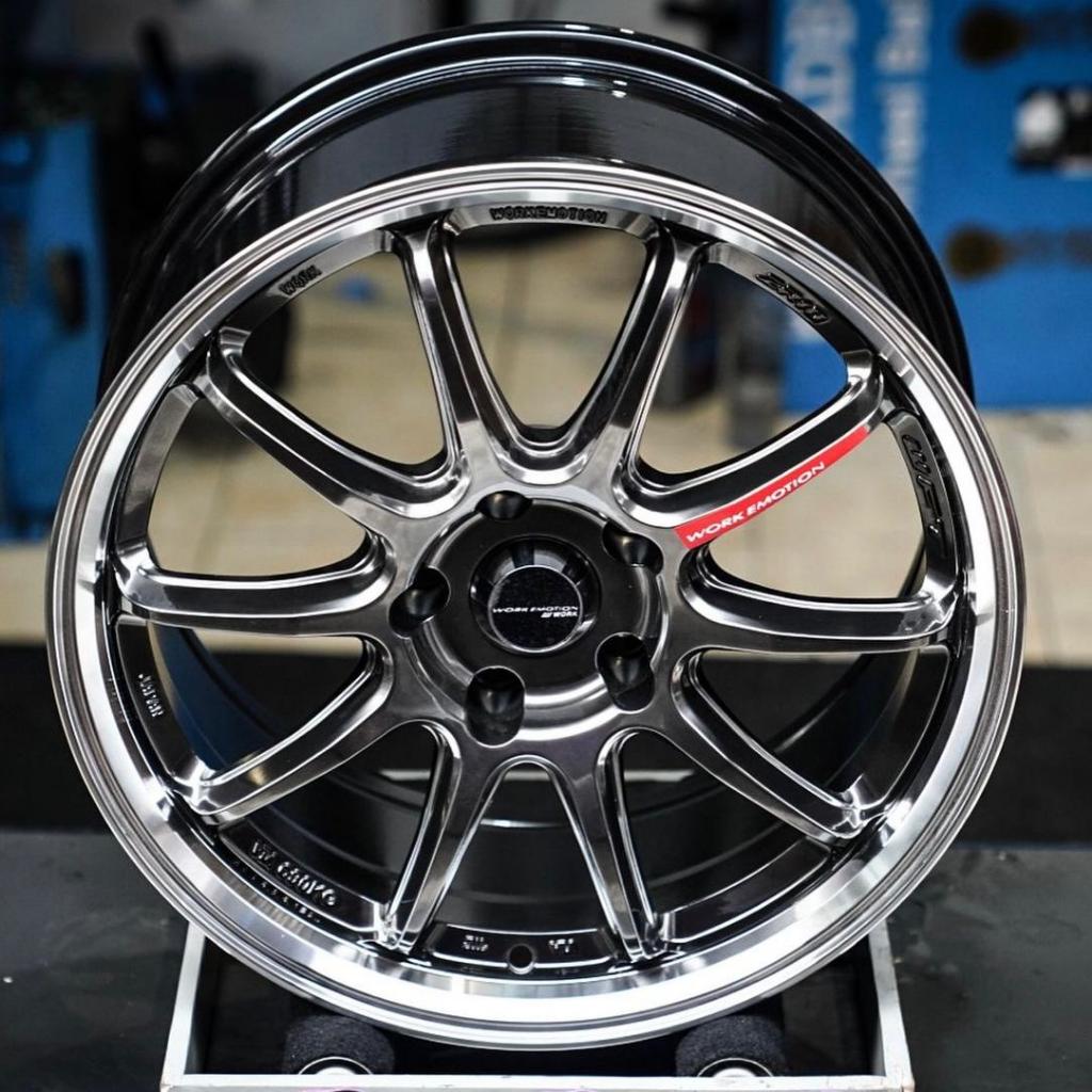 Jual VELG WORK EMOTION ZR10 R17 PCD 5x114 LEBAR 8 ET 22 WARNA HYPER BLACK - VELG MOBIL TIE ROD ...