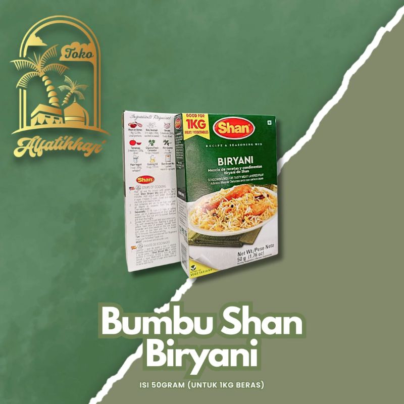 Jual Bumbu Shan Biryani / Shan Biryani Pakistan / Nasi Biryani | Shopee ...