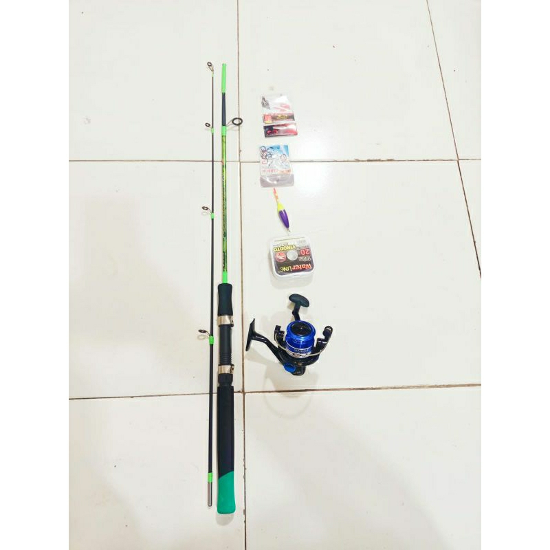 Jual Alat pancing satu set komplit warna random | Shopee Indonesia