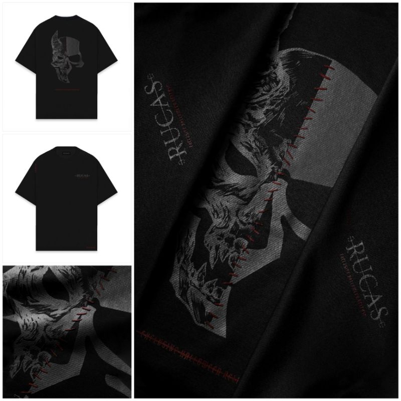 Jual RUCAS "YEAR OF DRAGON" // Double Zipper Tee // Blue Sapphire ...