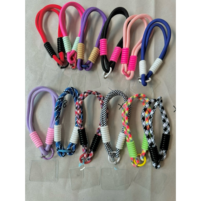 Jual Tali Lanyard Kepang Single HP String Gantungan Nylon Pergelangan ...