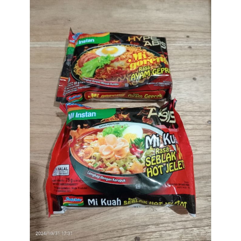 Jual MIE INDOMIE GORENG//HYPE ABIS /AYAM GEPREK //MI KUAH RASA SEBLAK ...