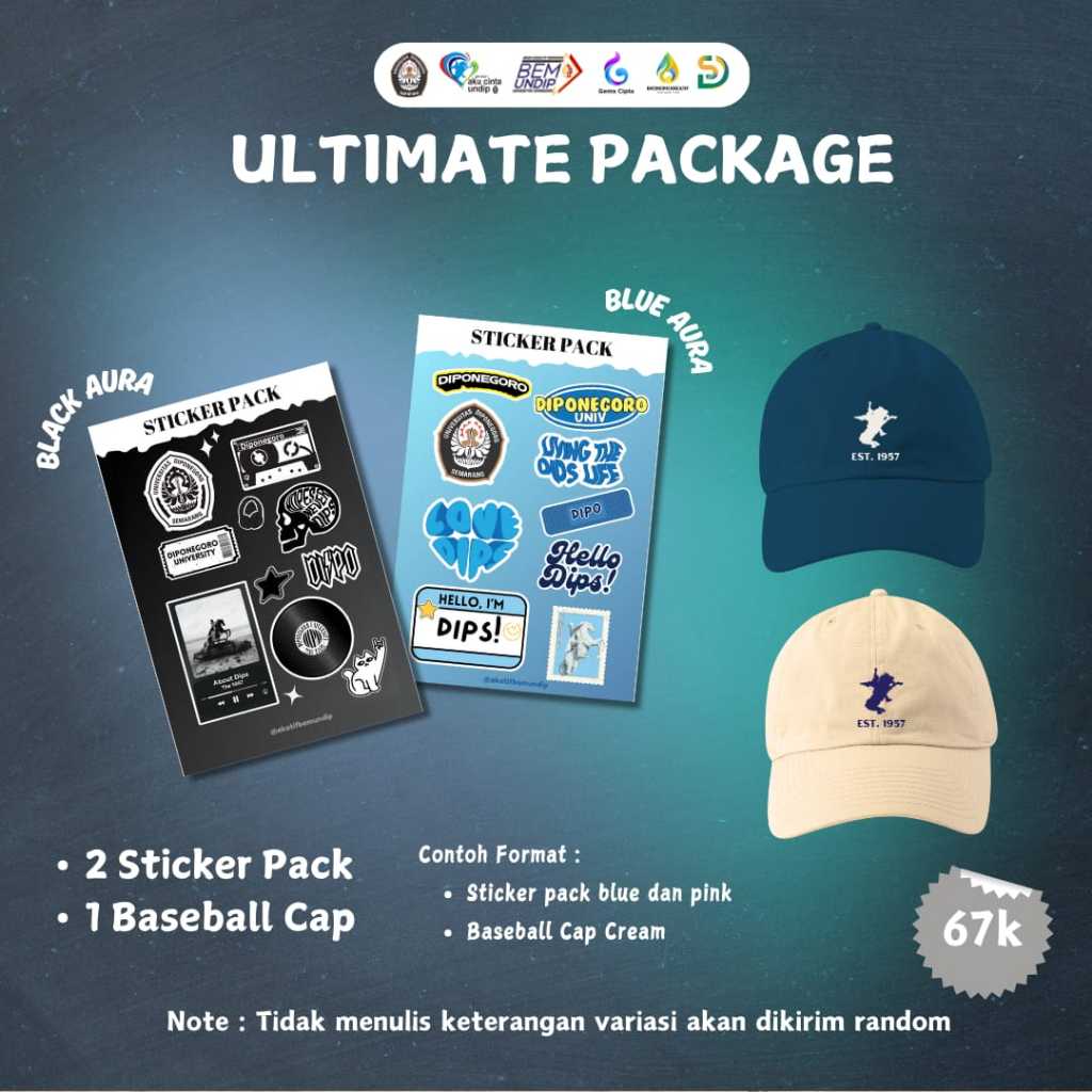 Jual Ultimate Package - Official Merchandise by Ekotif Bem Undip 2024 ...