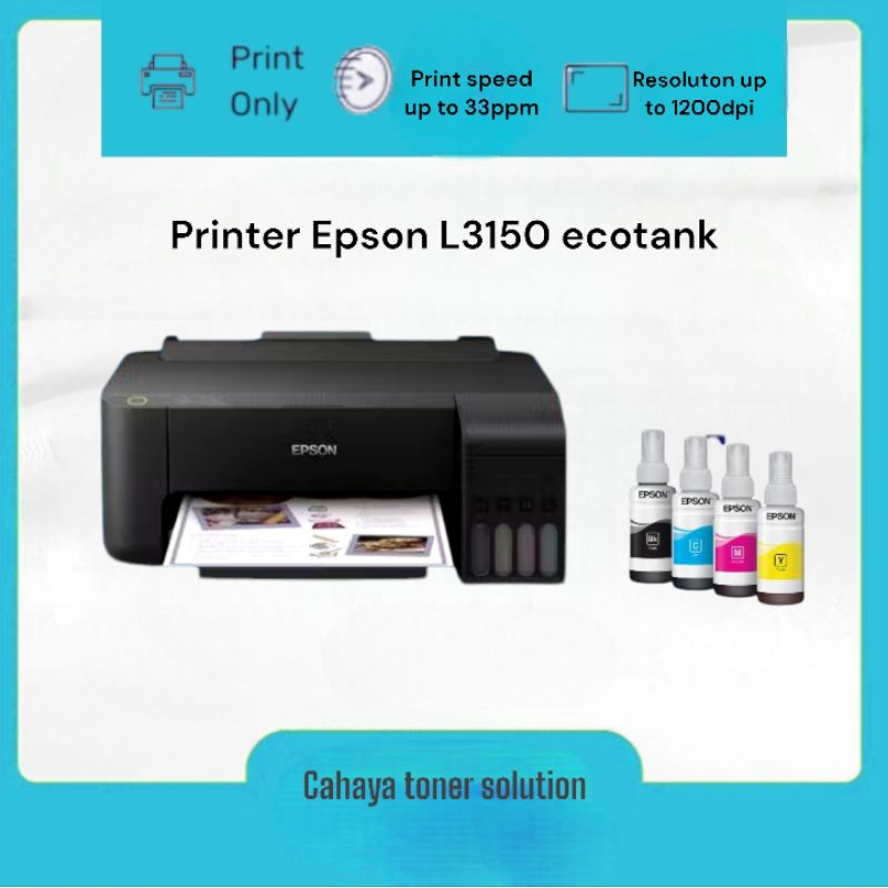 Jual printer Epson L3150 ECO tnk printer cetak,pindai,scan,wifi ...