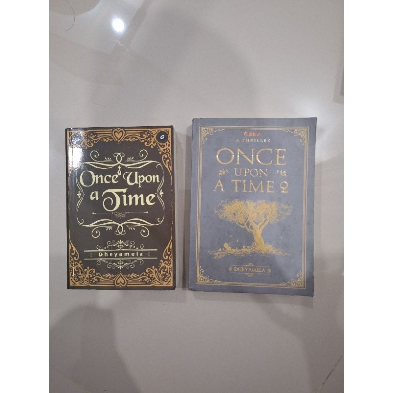 Jual Novel Once Upon a Time 1 & 2 by Dheyamela (Preloved) | Shopee ...