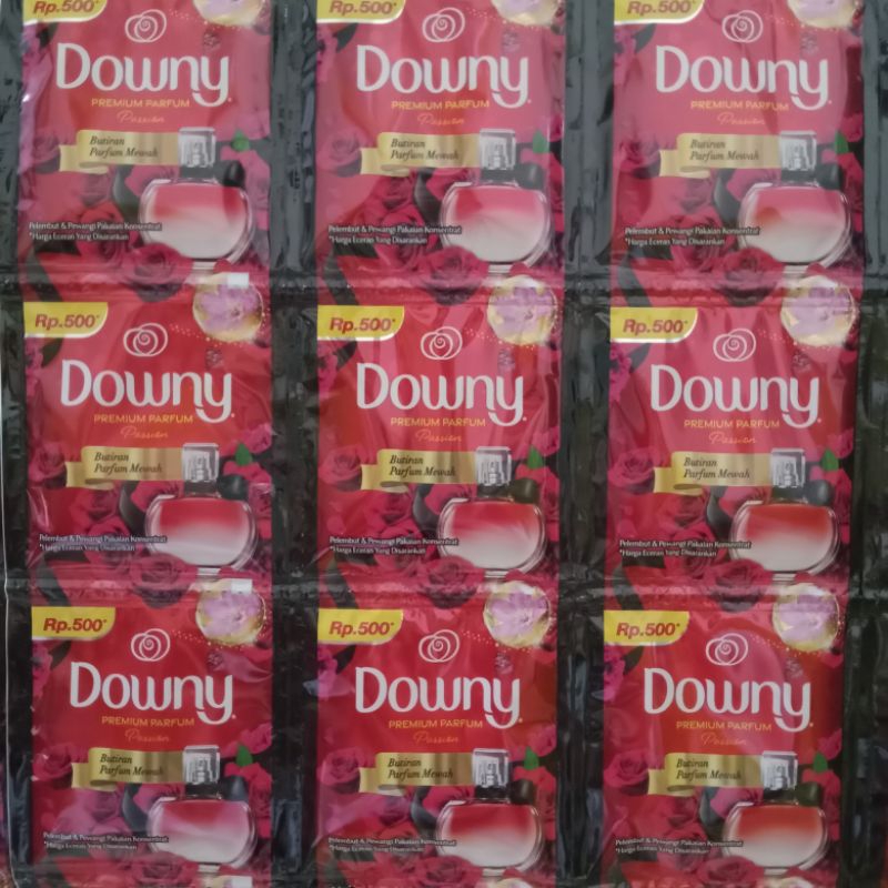 Jual 72 SACHET DOWNY PREMIUM PARFUM 500 PASSION (PELEMBUT & PEWANGI PAKAIAN KONSENTRAT) | Shopee ...