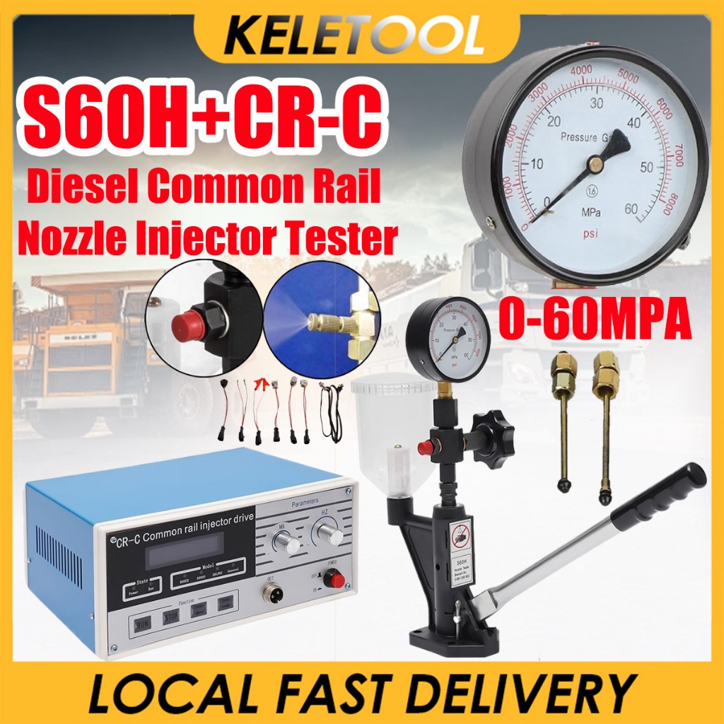 Jual S60H CR-C Drive Box Common Rail Injector Detector Penguji noksel ...