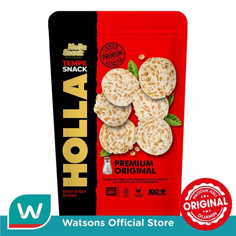 Jual Holla Snack Tempe Premium Original 50g | Shopee Indonesia