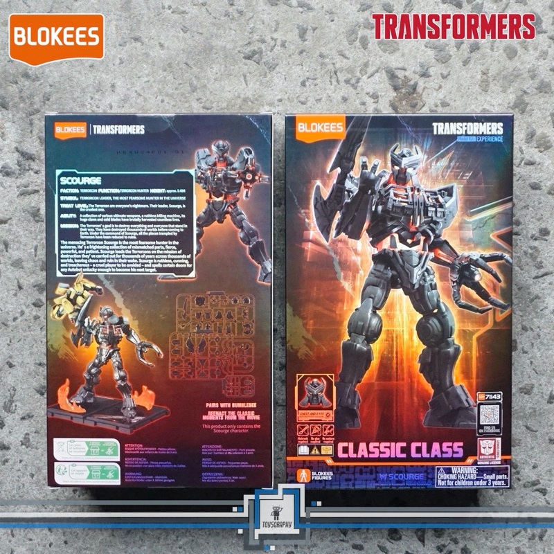 Jual Blokees Transformers SCOURGE Classic Class CC03 CC 03 Rise of the ...
