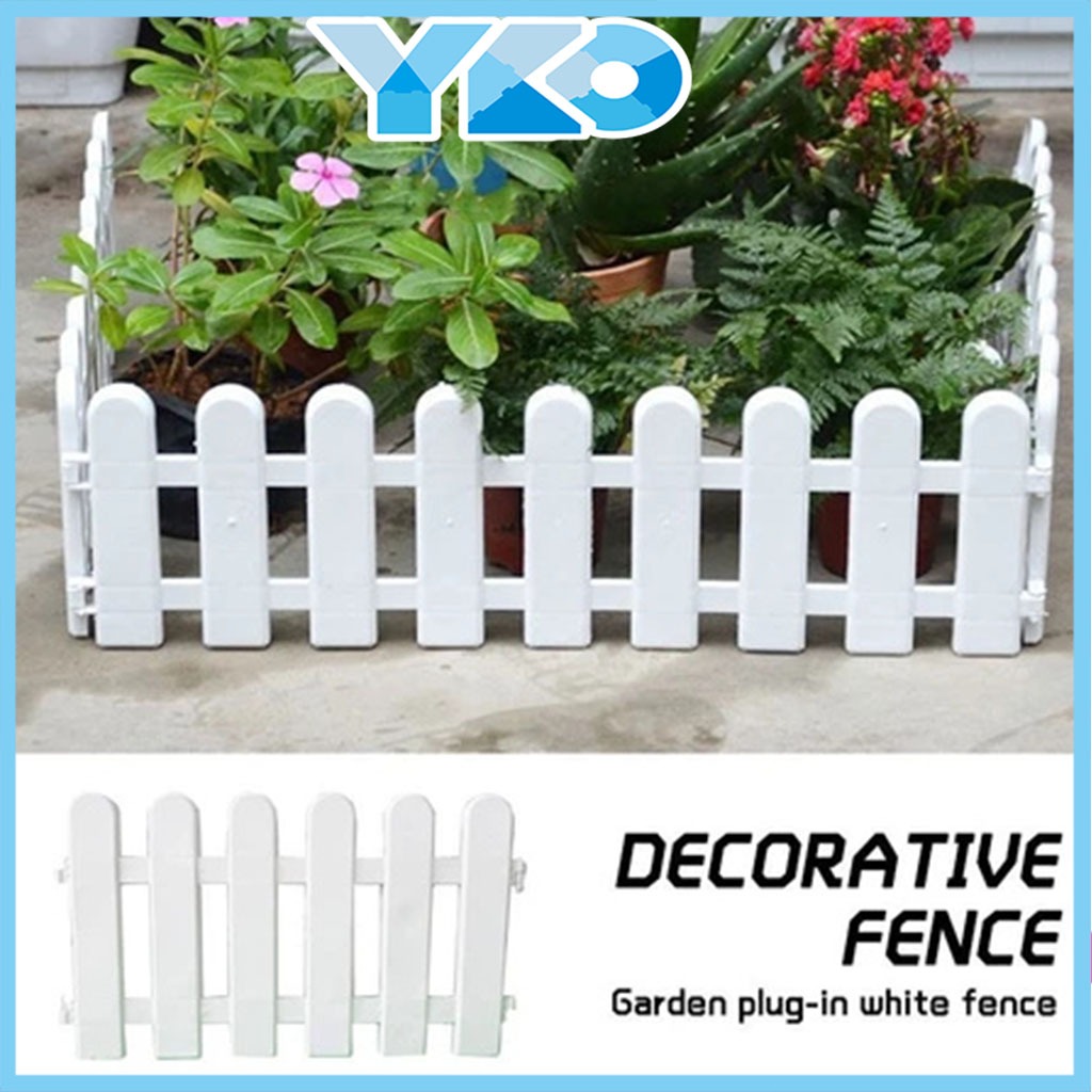 Jual Pagar kebun / Pagar plastik / Pagar Plastik PVC Putih Pagar Jalan ...