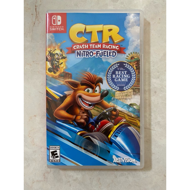 Jual Kaset CTR (Crash Team Racing) Nitro Fueled - Original Catridge ...
