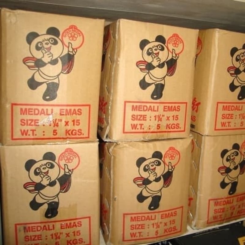 Jual PAKU PANDA 1KG READY SEMUA UKURAN PAKU KUAT DAN TAJAM | Shopee ...