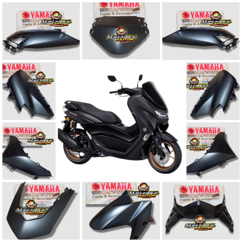 Jual Body Bodi Halus Satuan Yamaha All New Nmax N-max 155 Hitam Doff ...