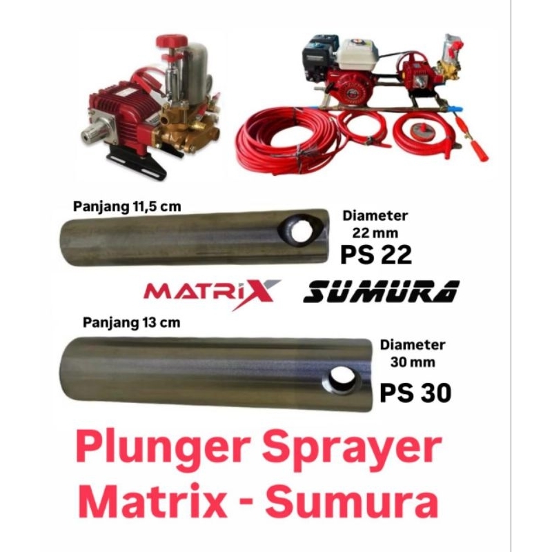 Jual Piston plunger Power Sprayer PS22 PS30 matrix / sumura | Shopee ...