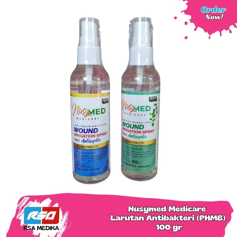 Jual Nusymed Medicare Larutan Antibakteri (PHMB) 100 ml | Shopee Indonesia
