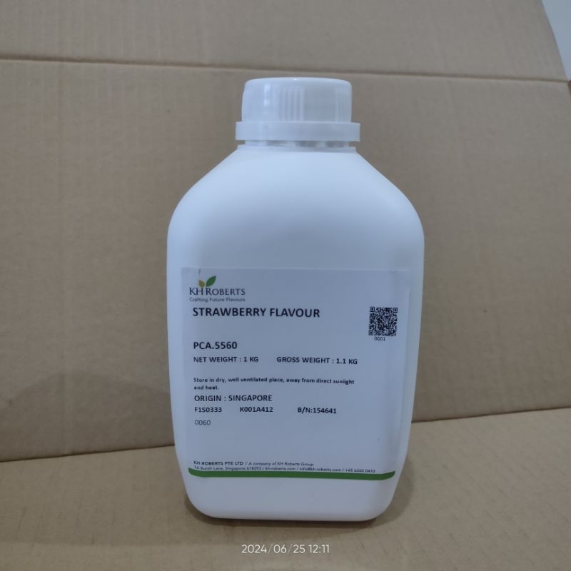 Jual KH ROBERTS STRAWBERRY FLAVOUR HALAL | Shopee Indonesia