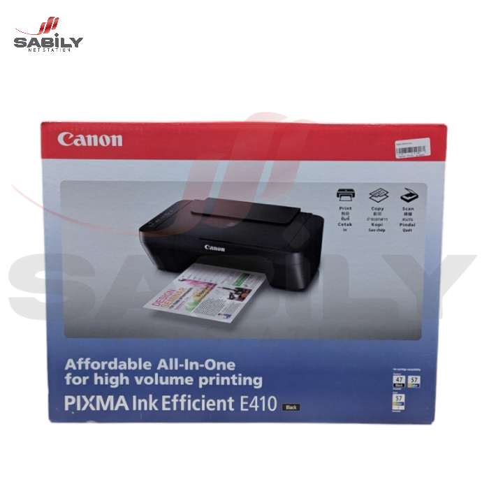 Jual PRINTER CANON PIXMA E410 ( PRINT SCAN COPY ) | Shopee Indonesia