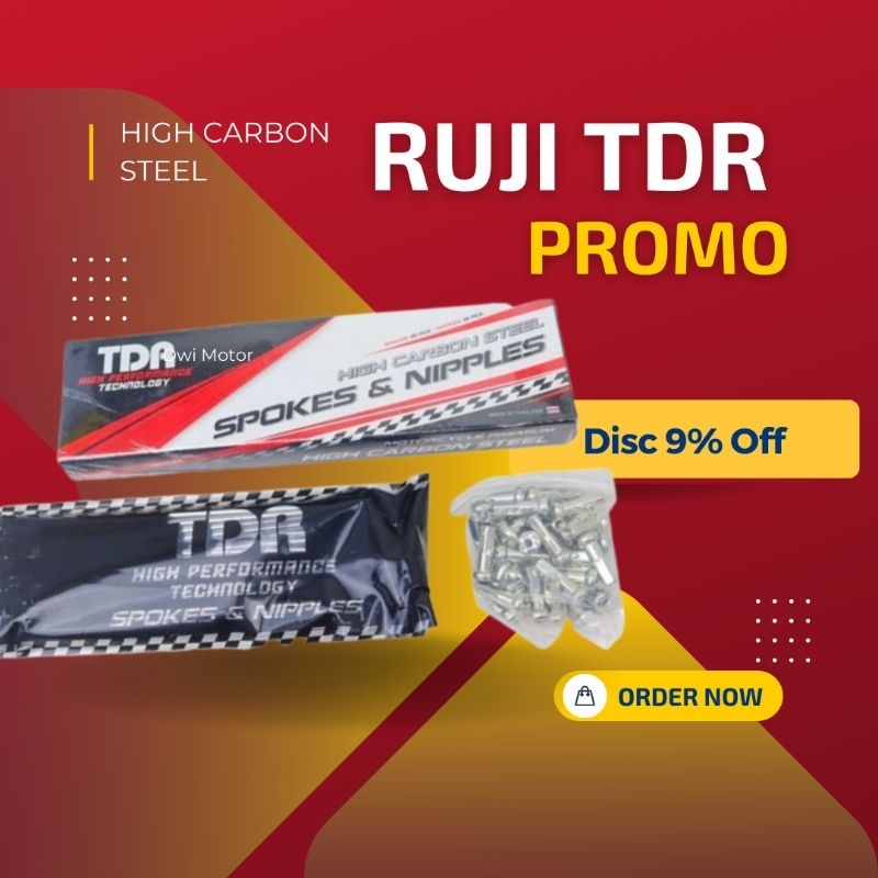 Jual Ruji Jari TDR Rx King Jupiter Z Mx Vega Zr Ring 17 18 Chrome Kuat ...