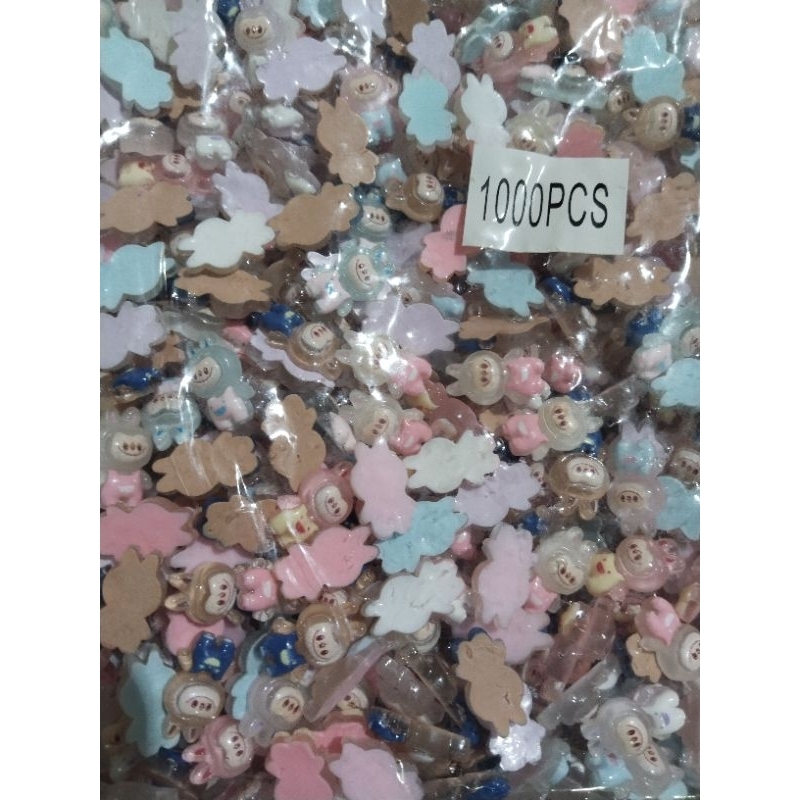 Jual resin clay mini karakter labubu gid 500 pcs | Shopee Indonesia