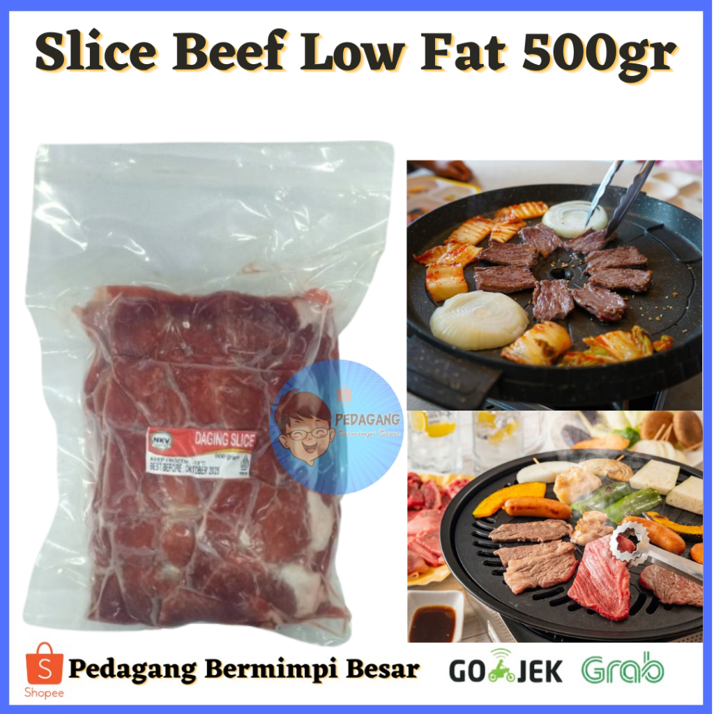 Jual Slice Beef Low Fat 500gr | Shortplate Low Fat 500gr | Daging Slice ...