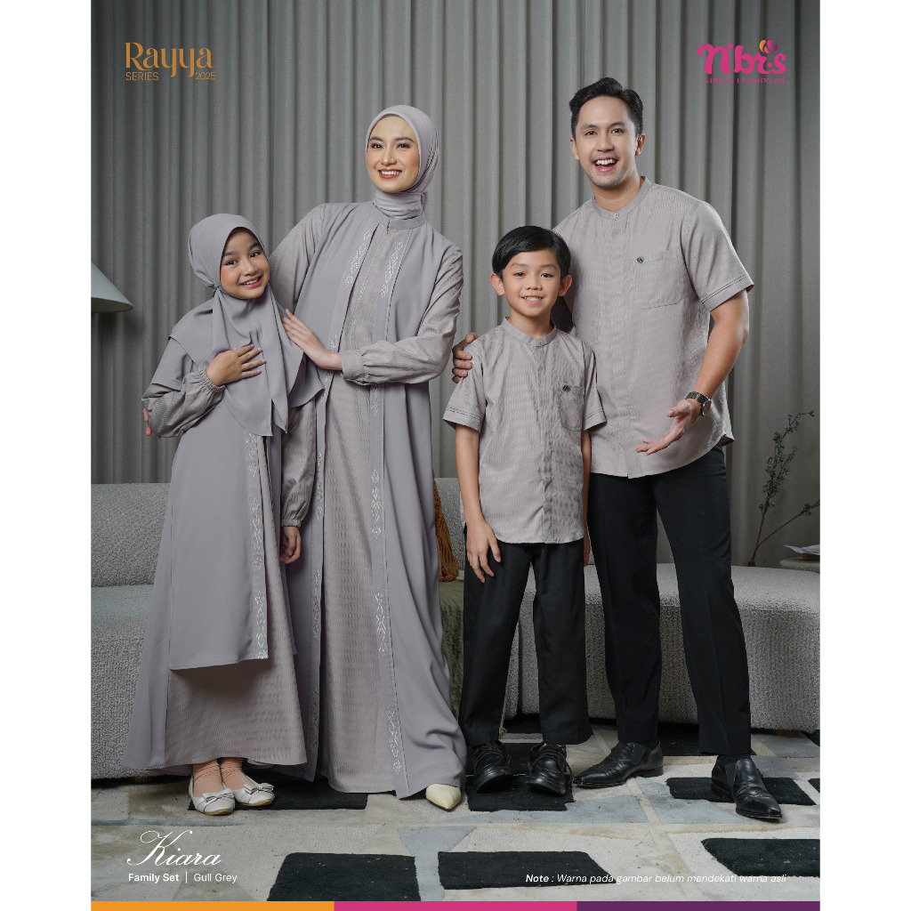 Jual [READY] SARIMBIT NIBRAS 2025 KIARA GREY / SARIMBIT KELUARGA ...